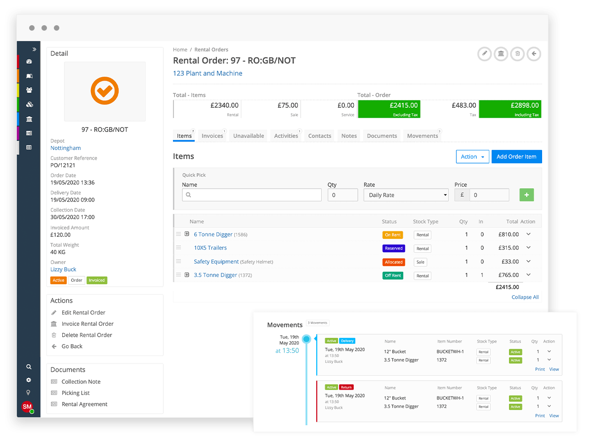 OnRent by inspHire | Features
